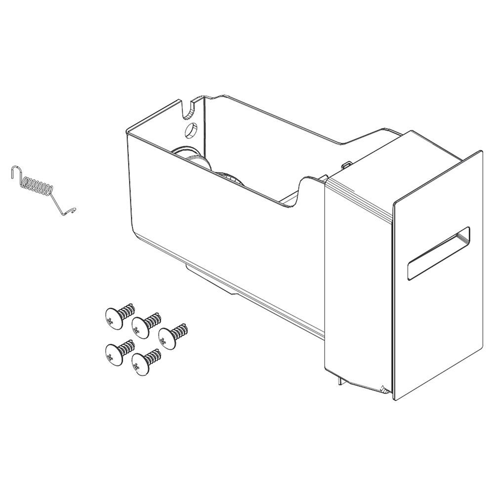 Refrigerator Ice Container Assembly DA97-17285A - Infinite Parts Direct