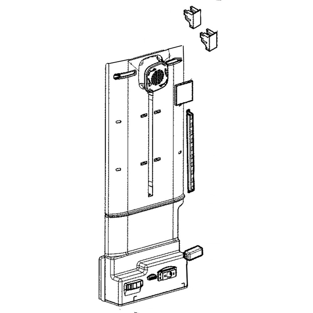 Refrigerator Air Duct and Cover Assembly ADJ73252223 - Infinite Parts ...