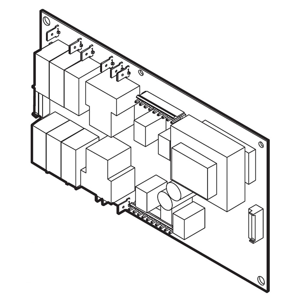 Wall Oven Relay Control Board 316443929 - Infinite Parts Direct
